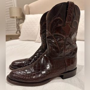 Lucchese | Shoes | Mens Lucchese American Alligator Boots Belly Bias ...